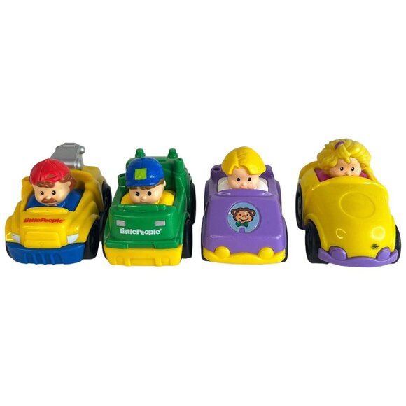 Fisher-Price | Toys | Fisher Price Little People Wheelies Cars Tow ...